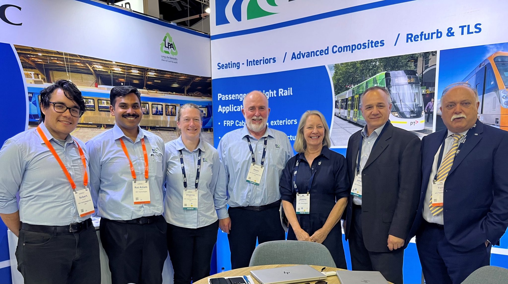 RPC Team at AusRail Plus 2023 – November 2023 | RPC Technologies
