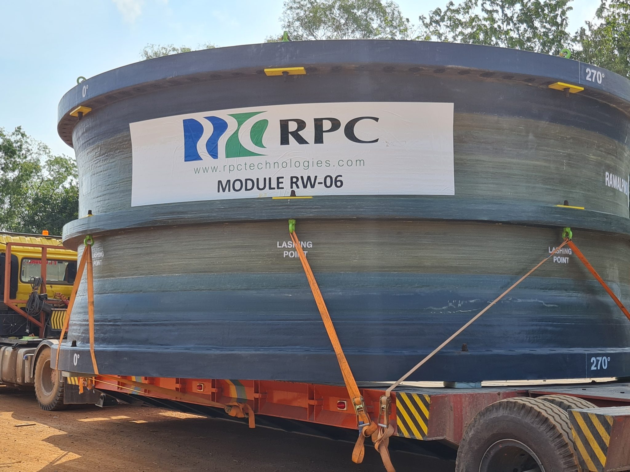 Final GRP Cascade Shaft Liner segments delivered for Central ...