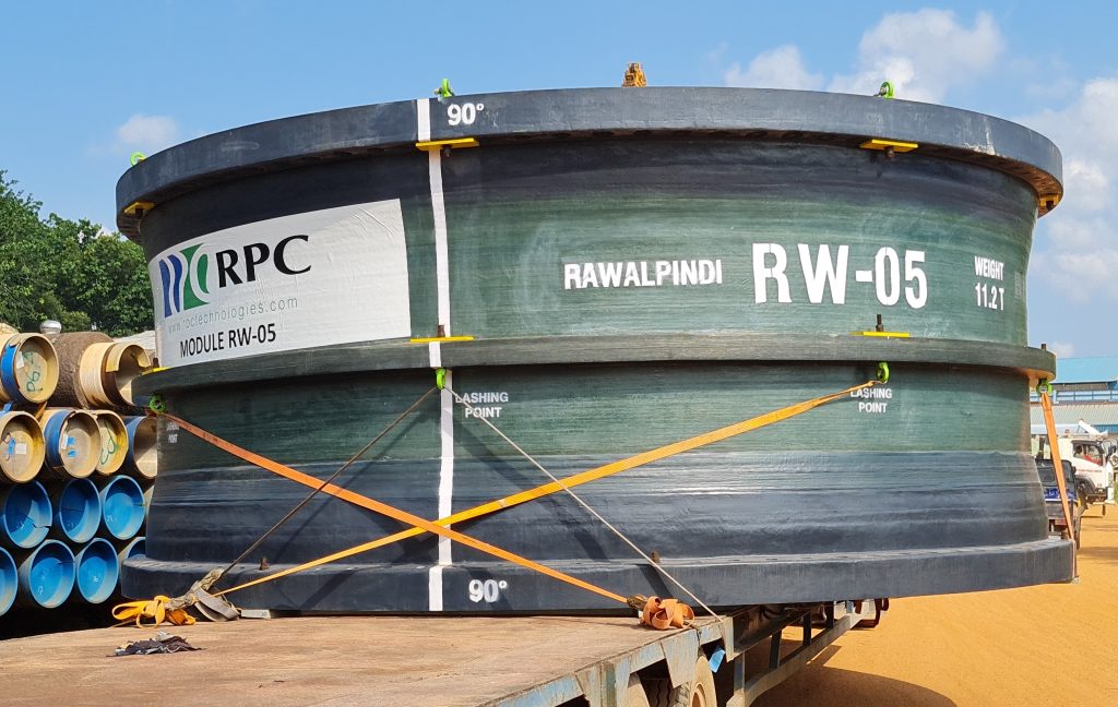 Final GRP Cascade Shaft Liner segments delivered for Central ...
